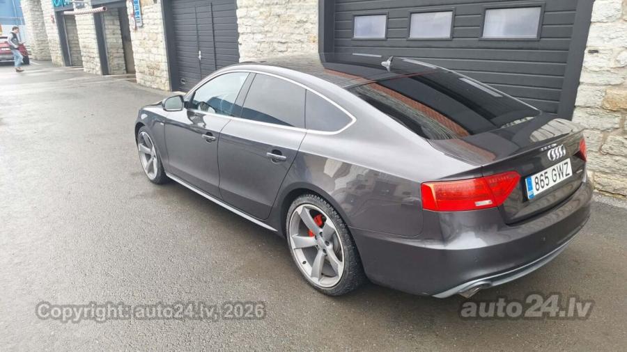 Grey Audi A5 2014 in Tallinn, with an engine capacity of 3.00 L and mileage of 197 thousand km for 16900 €, photo 3 on AUTOMOTO.COM.LV