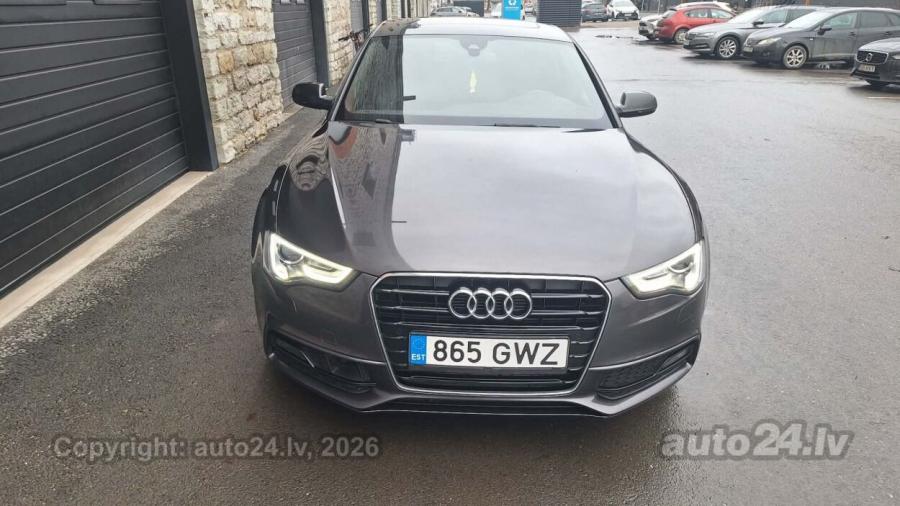 Grey Audi A5 2014 in Tallinn, with an engine capacity of 3.00 L and mileage of 197 thousand km for 16900 €, photo 4 on AUTOMOTO.COM.LV