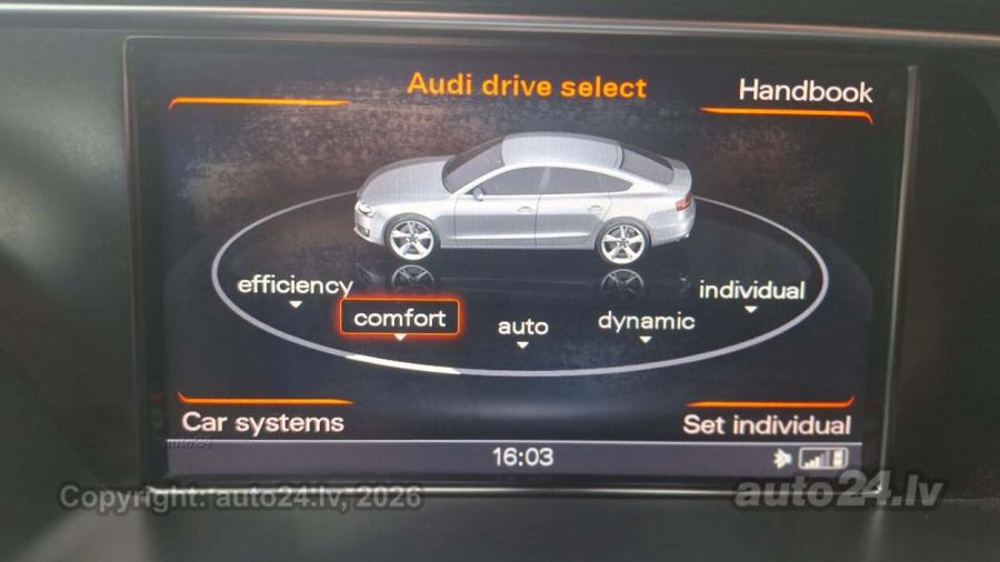 Grey Audi A5 2014 in Tallinn, with an engine capacity of 3.00 L and mileage of 197 thousand km for 16900 €, photo 9 on AUTOMOTO.COM.LV