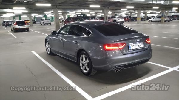 Grey Audi A5 2014 in Tallinn, with an engine capacity of 2.00 L and mileage of 256 thousand km for 11111 €, photo 3 on AUTOMOTO.COM.LV