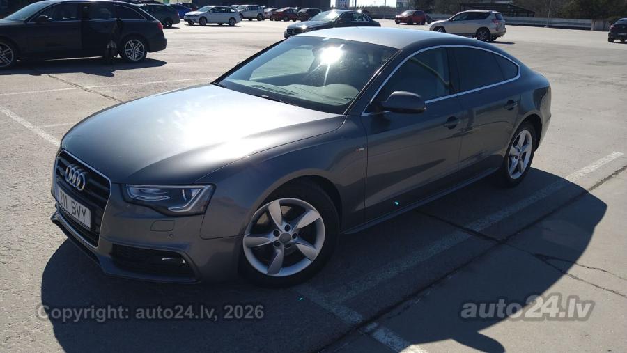Pelēks Audi A5 2014 Tallina, ar dzinēja tilpumu 2.00 L un nobraukumu 256 tūkst. km par 11111 €, foto 12 vietnē AUTOMOTO.COM.LV