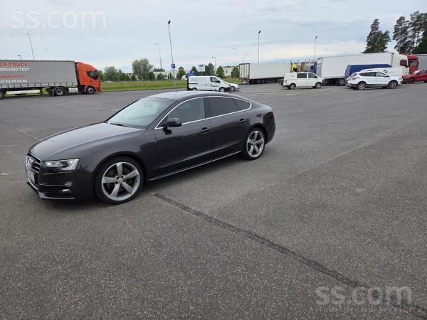 Grey Audi A5 2014 in Jelgava, with an engine capacity of 3.00 L and mileage of 214 thousand km for 11500 €, photo 3 on AUTOMOTO.COM.LV