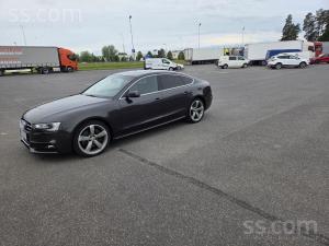 Pelēks Audi A5 2014 Jelgava, ar dzinēja tilpumu 3.00 L un nobraukumu 214 tūkst. km par 11500 €, foto 4 vietnē AUTOMOTO.COM.LV