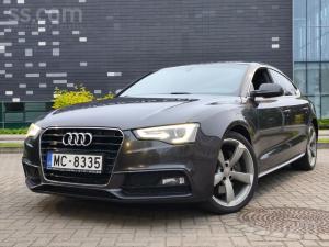 Grey Audi A5 2014 in Jelgava, with an engine capacity of 3.00 L and mileage of 0 thousand km for 10990 €, photo 3 on AUTOMOTO.COM.LV