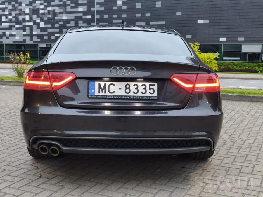Grey Audi A5 2014 in Jelgava, with an engine capacity of 3.00 L and mileage of 0 thousand km for 10990 €, photo 5 on AUTOMOTO.COM.LV