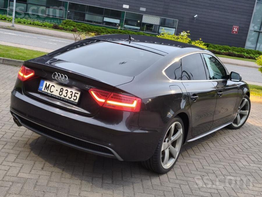 Grey Audi A5 2014 in Jelgava, with an engine capacity of 3.00 L and mileage of 0 thousand km for 10990 €, photo 7 on AUTOMOTO.COM.LV