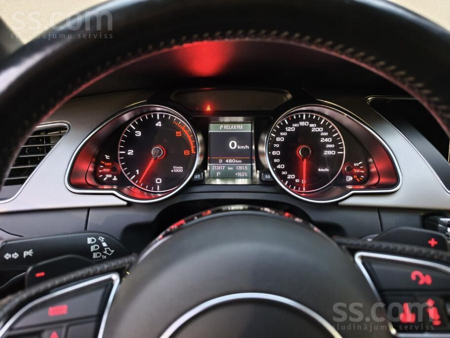 Grey Audi A5 2014 in Jelgava, with an engine capacity of 3.00 L and mileage of 0 thousand km for 10990 €, photo 20 on AUTOMOTO.COM.LV