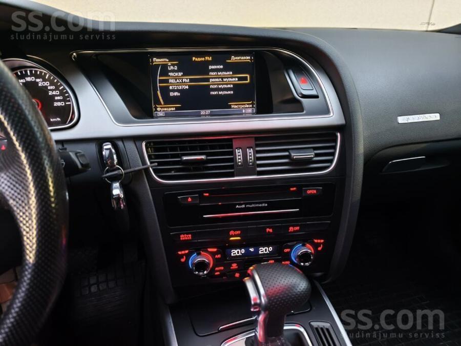 Grey Audi A5 2014 in Jelgava, with an engine capacity of 3.00 L and mileage of 0 thousand km for 10990 €, photo 21 on AUTOMOTO.COM.LV