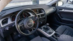 Grey Audi A5 2014 in Riga, with an engine capacity of 2.00 L and mileage of 163 thousand km for 10190 €, photo 10 on AUTOMOTO.COM.LV