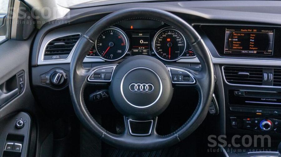 Grey Audi A5 2014 in Riga, with an engine capacity of 2.00 L and mileage of 163 thousand km for 10190 €, photo 14 on AUTOMOTO.COM.LV