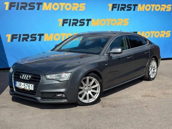Grey Audi A5 2014 in Riga, with an engine capacity of 1.80 L and mileage of 208 thousand km for 9950 €, photo 1 on AUTOMOTO.COM.LV