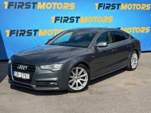 Grey Audi A5 2014 in Riga, with an engine capacity of 1.80 L and mileage of 208 thousand km for 9950 €, photo  on AUTOMOTO.COM.LV
