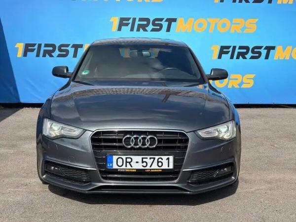 Grey Audi A5 2014 in Riga, with an engine capacity of 1.80 L and mileage of 208 thousand km for 9950 €, photo 4 on AUTOMOTO.COM.LV