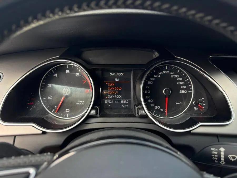 Grey Audi A5 2014 in Riga, with an engine capacity of 1.80 L and mileage of 208 thousand km for 9950 €, photo 17 on AUTOMOTO.COM.LV
