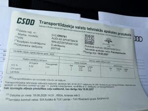 Grey Audi A5 2014 in Riga, with an engine capacity of 1.80 L and mileage of 208 thousand km for 9950 €, photo 19 on AUTOMOTO.COM.LV