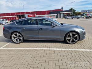 Pelēks Audi A5 2014 Rīga, ar dzinēja tilpumu 2.00 L un nobraukumu 115 tūkst. km par 10999 €, foto 4 vietnē AUTOMOTO.COM.LV