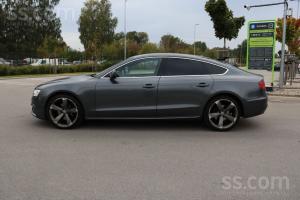 Grey Audi A5 2014 in Riga, with an engine capacity of 2.00 L and mileage of 112 thousand km for 8990 €, photo 3 on AUTOMOTO.COM.LV
