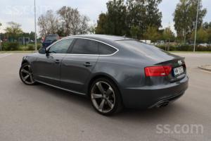 Grey Audi A5 2014 in Riga, with an engine capacity of 2.00 L and mileage of 112 thousand km for 8990 €, photo 5 on AUTOMOTO.COM.LV