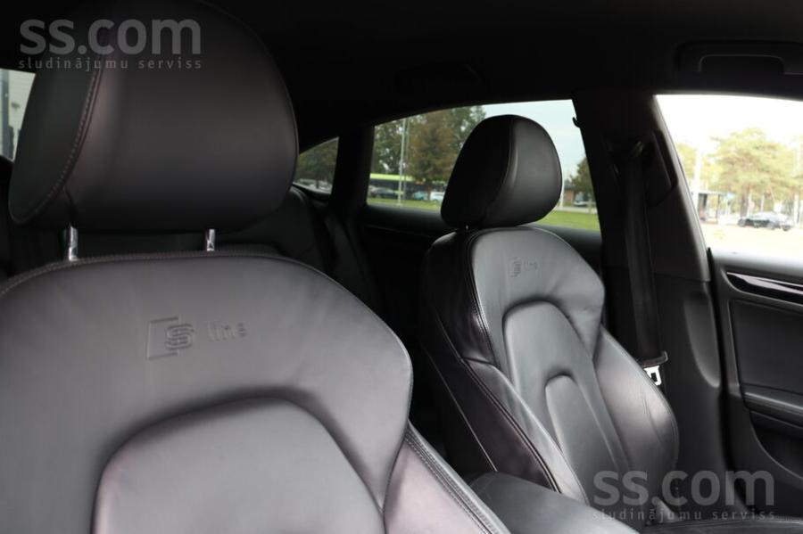 Grey Audi A5 2014 in Riga, with an engine capacity of 2.00 L and mileage of 112 thousand km for 8990 €, photo 10 on AUTOMOTO.COM.LV