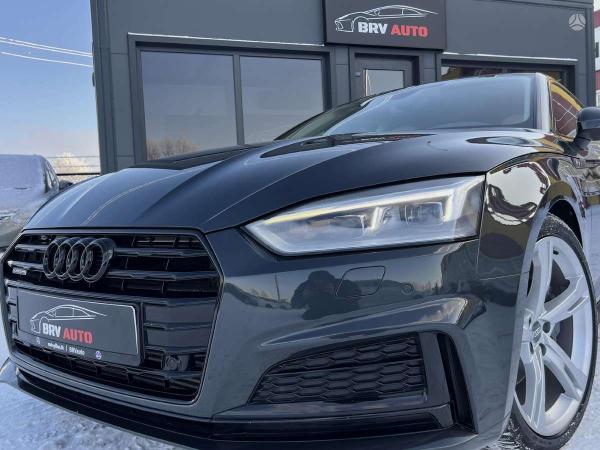 Grey Audi A5 2016 in Kedainiai, with an engine capacity of 2.97 L and mileage of 166 thousand km for 18350 €, photo 11 on AUTOMOTO.COM.LV