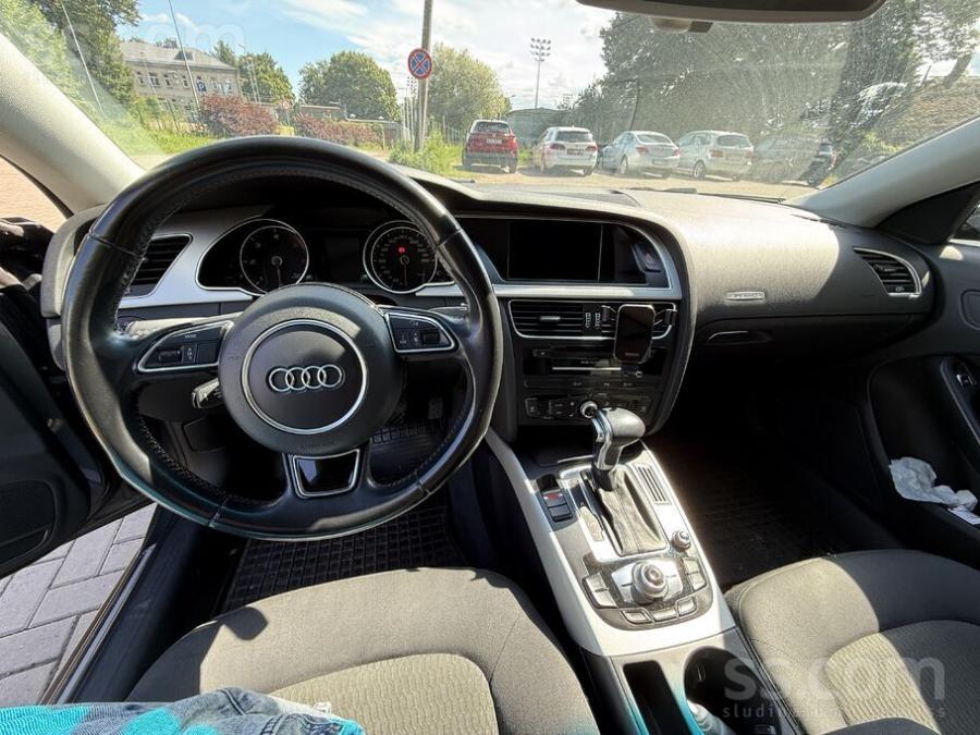 Grey Audi A5 2016 in Riga, with an engine capacity of 3.00 L and mileage of 268 thousand km for 10600 €, photo 7 on AUTOMOTO.COM.LV