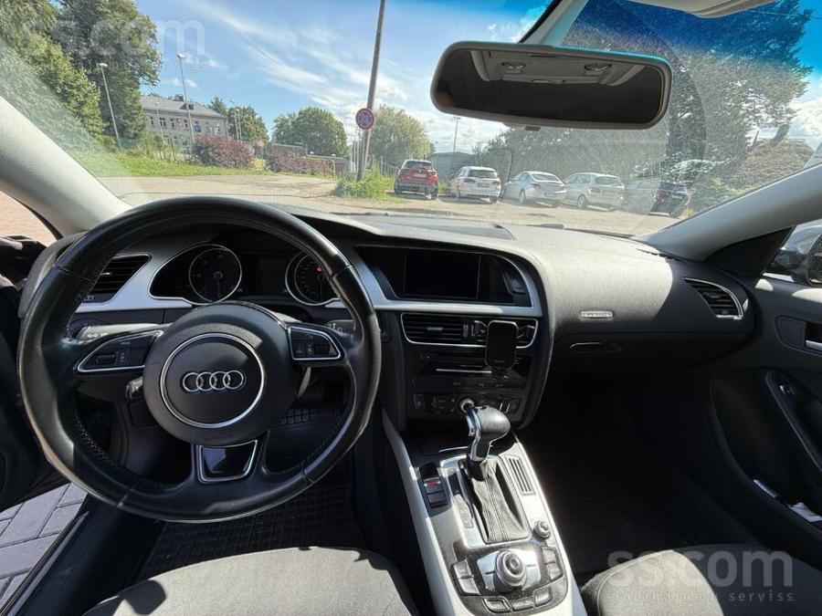 Grey Audi A5 2016 in Riga, with an engine capacity of 3.00 L and mileage of 268 thousand km for 10600 €, photo 8 on AUTOMOTO.COM.LV