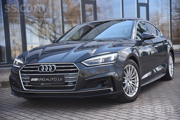 Grey Audi A5 2017 in Tukums, with an engine capacity of 2.00 L and mileage of 189 thousand km for 18490 €, photo 3 on AUTOMOTO.COM.LV
