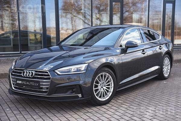 Grey Audi A5 2017 in Tukums, with an engine capacity of 2.00 L and mileage of 189 thousand km for 18490 €, photo 4 on AUTOMOTO.COM.LV