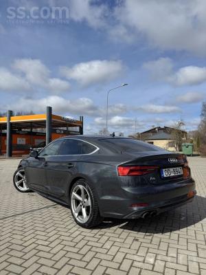 Pelēks Audi A5 2017 Jelgava, ar dzinēja tilpumu 3.00 L un nobraukumu 270 tūkst. km par 17900 €, foto 6 vietnē AUTOMOTO.COM.LV