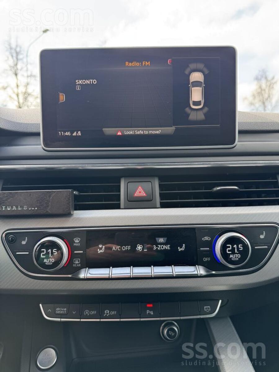Pelēks Audi A5 2017 Jelgava, ar dzinēja tilpumu 3.00 L un nobraukumu 270 tūkst. km par 17900 €, foto 12 vietnē AUTOMOTO.COM.LV