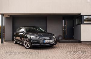 Grey Audi A5 2017 in Tallinn, with an engine capacity of 2.00 L and mileage of 135 thousand km for 25000 €, photo  on AUTOMOTO.COM.LV