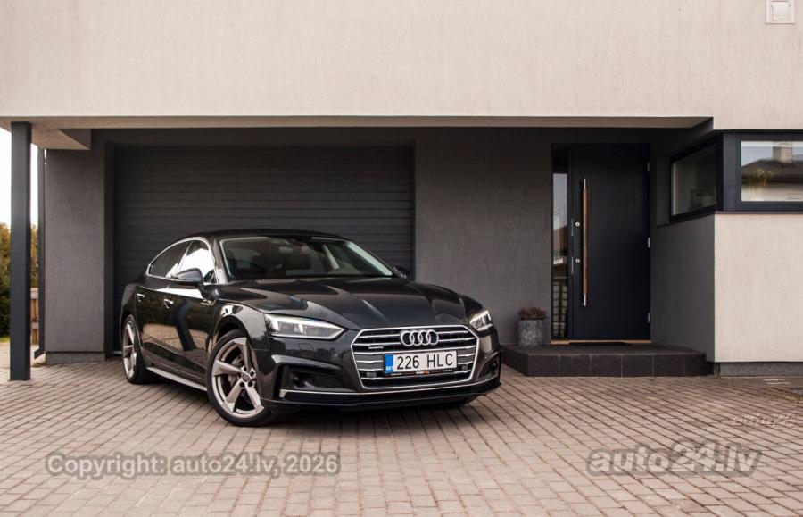 Pelēks Audi A5 2017 Tallina, ar dzinēja tilpumu 2.00 L un nobraukumu 135 tūkst. km par 25000 €, foto 1 vietnē AUTOMOTO.COM.LV