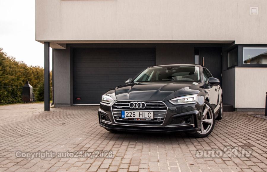 Pelēks Audi A5 2017 Tallina, ar dzinēja tilpumu 2.00 L un nobraukumu 135 tūkst. km par 25000 €, foto 5 vietnē AUTOMOTO.COM.LV