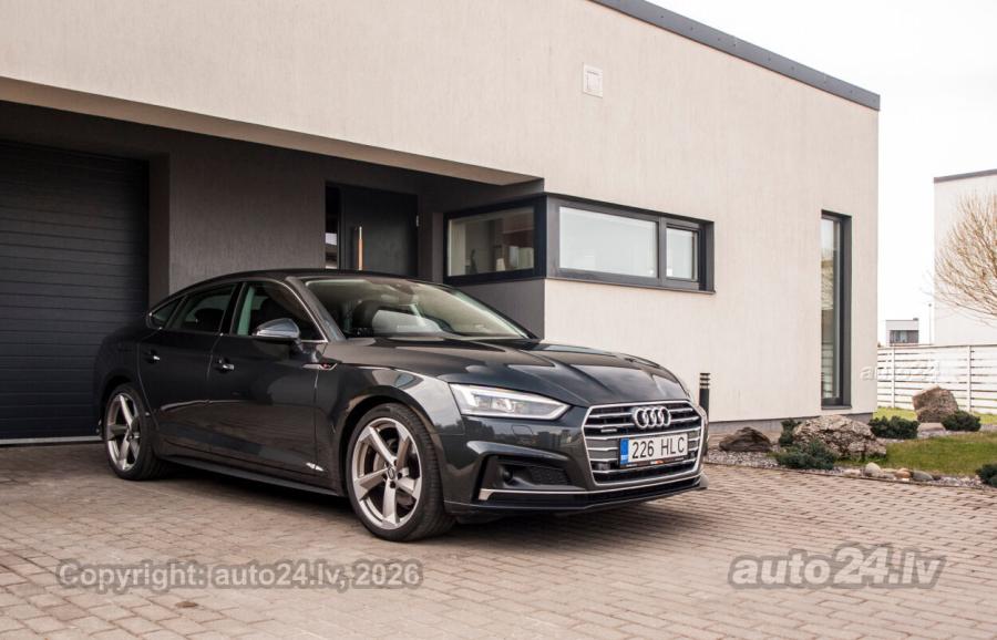 Pelēks Audi A5 2017 Tallina, ar dzinēja tilpumu 2.00 L un nobraukumu 135 tūkst. km par 25000 €, foto 6 vietnē AUTOMOTO.COM.LV