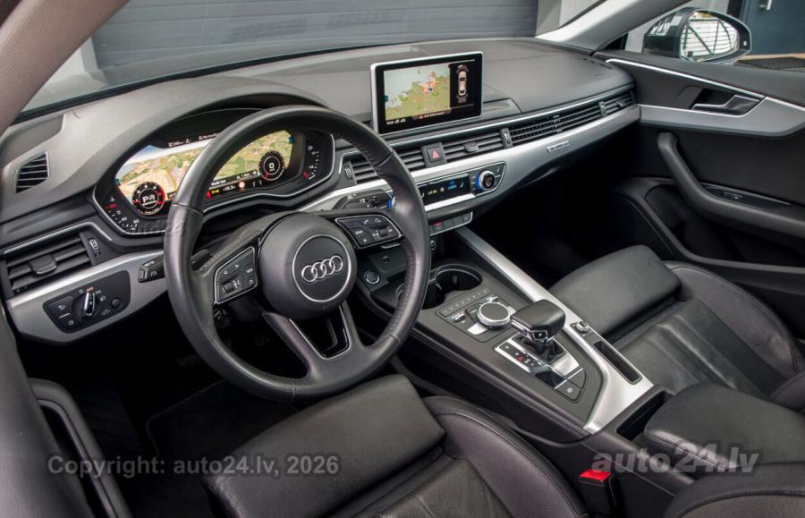Pelēks Audi A5 2017 Tallina, ar dzinēja tilpumu 2.00 L un nobraukumu 135 tūkst. km par 25000 €, foto 7 vietnē AUTOMOTO.COM.LV