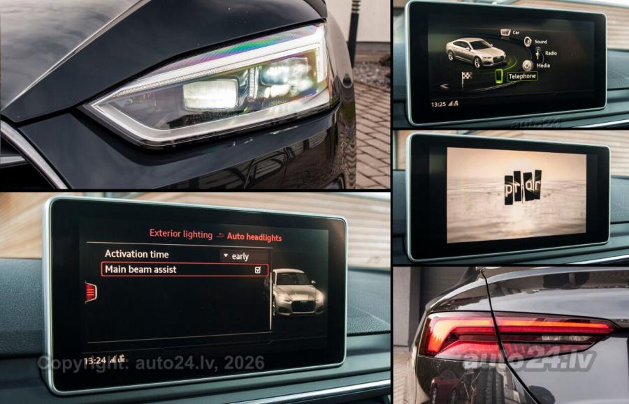 Pelēks Audi A5 2017 Tallina, ar dzinēja tilpumu 2.00 L un nobraukumu 135 tūkst. km par 25000 €, foto 15 vietnē AUTOMOTO.COM.LV