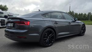 Grey Audi A5 2017 in Riga, with an engine capacity of 3.00 L and mileage of 197 thousand km for 17990 €, photo 9 on AUTOMOTO.COM.LV