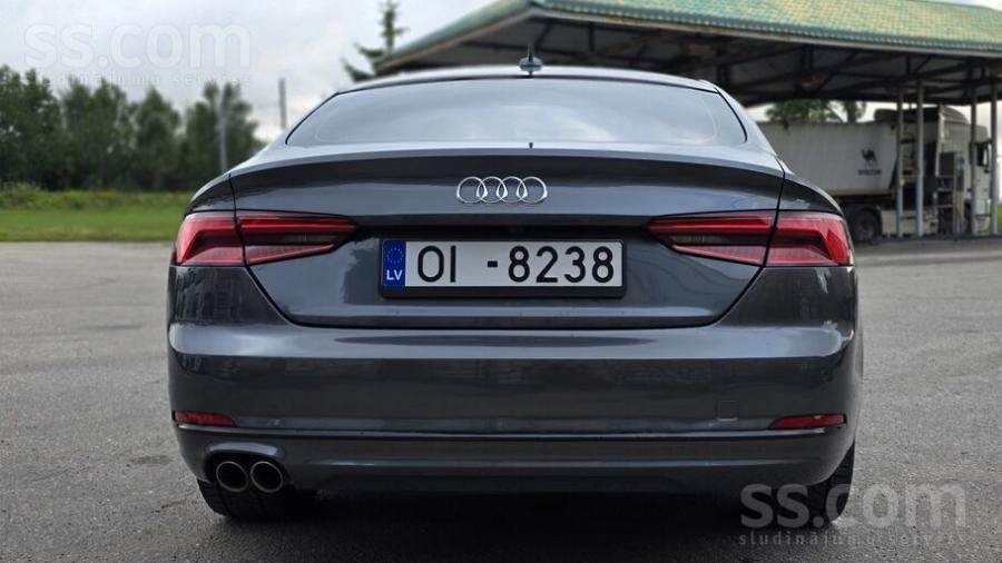 Grey Audi A5 2017 in Riga, with an engine capacity of 3.00 L and mileage of 197 thousand km for 17990 €, photo 11 on AUTOMOTO.COM.LV
