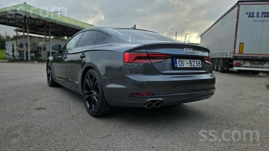 Grey Audi A5 2017 in Riga, with an engine capacity of 3.00 L and mileage of 197 thousand km for 17990 €, photo 13 on AUTOMOTO.COM.LV