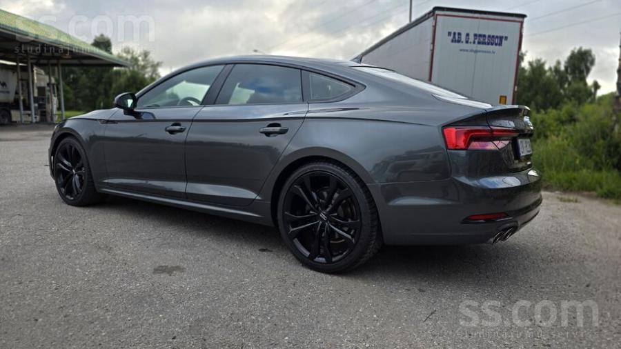 Grey Audi A5 2017 in Riga, with an engine capacity of 3.00 L and mileage of 197 thousand km for 17990 €, photo 14 on AUTOMOTO.COM.LV