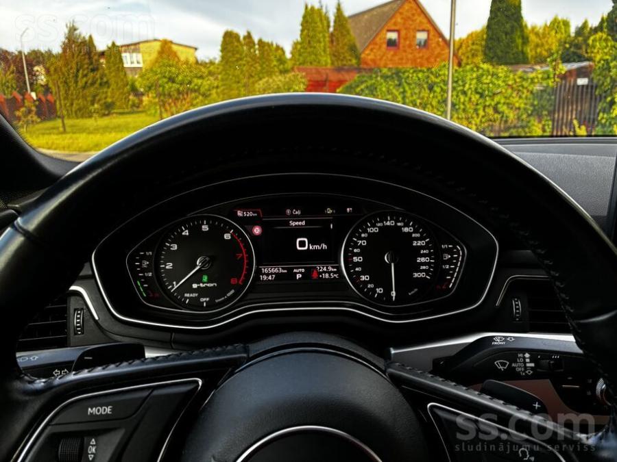 Grey Audi A5 2017 in Riga, with an engine capacity of 2.00 L and mileage of 166 thousand km for 14000 €, photo 13 on AUTOMOTO.COM.LV