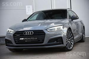 Grey Audi A5 2017 in Tukums, with an engine capacity of 2.00 L and mileage of 172 thousand km for 20490 €, photo 4 on AUTOMOTO.COM.LV
