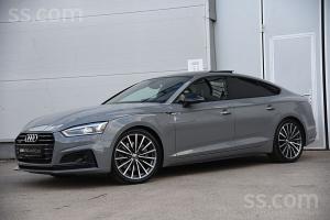 Grey Audi A5 2017 in Tukums, with an engine capacity of 2.00 L and mileage of 172 thousand km for 20490 €, photo 5 on AUTOMOTO.COM.LV