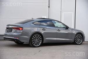Grey Audi A5 2017 in Tukums, with an engine capacity of 2.00 L and mileage of 172 thousand km for 20490 €, photo 8 on AUTOMOTO.COM.LV