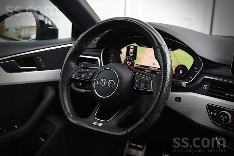 Grey Audi A5 2017 in Tukums, with an engine capacity of 2.00 L and mileage of 172 thousand km for 20490 €, photo 14 on AUTOMOTO.COM.LV