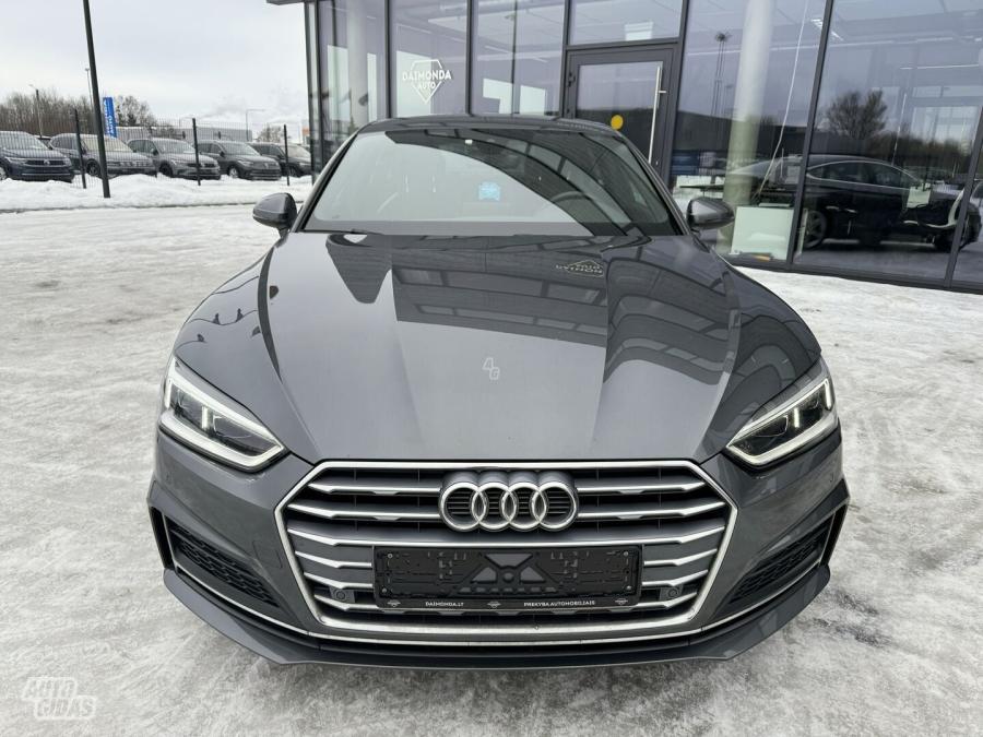 Grey Audi A5 2018 in Kaunas, with an engine capacity of 2.00 L and mileage of 219 thousand km for 14500 €, photo 2 on AUTOMOTO.COM.LV