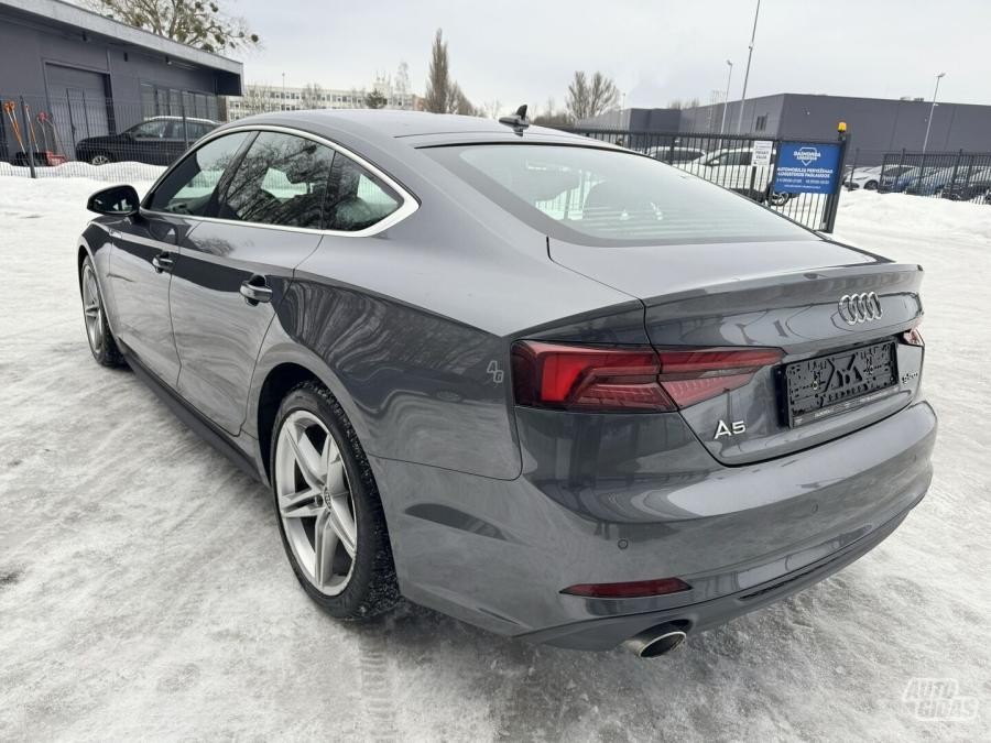 Grey Audi A5 2018 in Kaunas, with an engine capacity of 2.00 L and mileage of 219 thousand km for 14500 €, photo 5 on AUTOMOTO.COM.LV