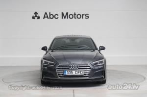 Grey Audi A5 2018 in Tallinn, with an engine capacity of 2.00 L and mileage of 162 thousand km for 16990 €, photo 3 on AUTOMOTO.COM.LV