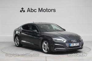 Grey Audi A5 2018 in Tallinn, with an engine capacity of 2.00 L and mileage of 162 thousand km for 16990 €, photo 4 on AUTOMOTO.COM.LV