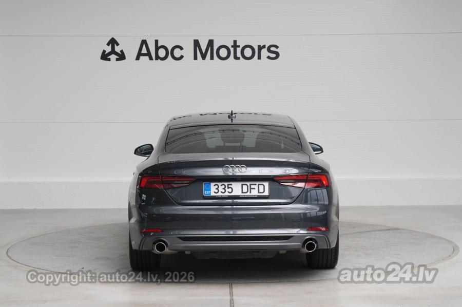Grey Audi A5 2018 in Tallinn, with an engine capacity of 2.00 L and mileage of 162 thousand km for 16990 €, photo 6 on AUTOMOTO.COM.LV
